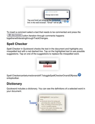 Quickword How To | DOCX