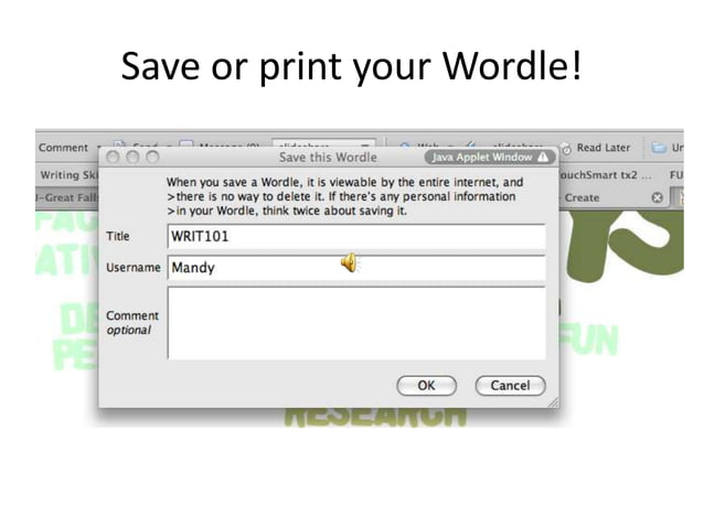 Quick Wordle Tutorial | PPTX