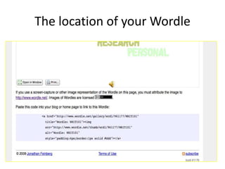Quick Wordle Tutorial | PPTX