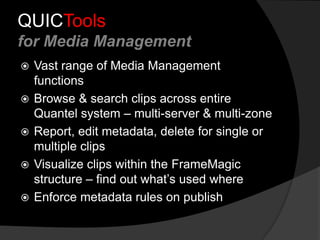 Quic Tools Presentation | PPT
