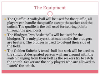 Quidditch club | PPT