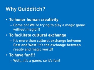Real-life Quidditch Rules | PDF