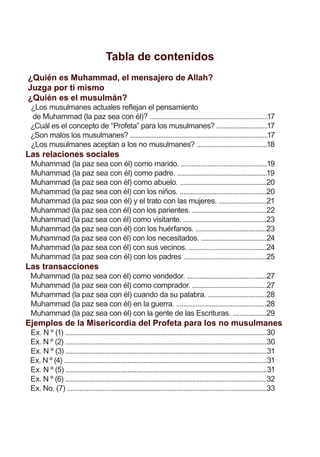 Quien es Muhammad El mensajero de Allah. | PDF