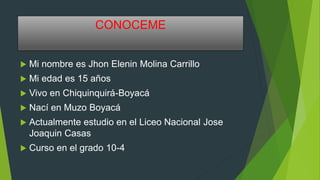 Quien soy yo | PPTX