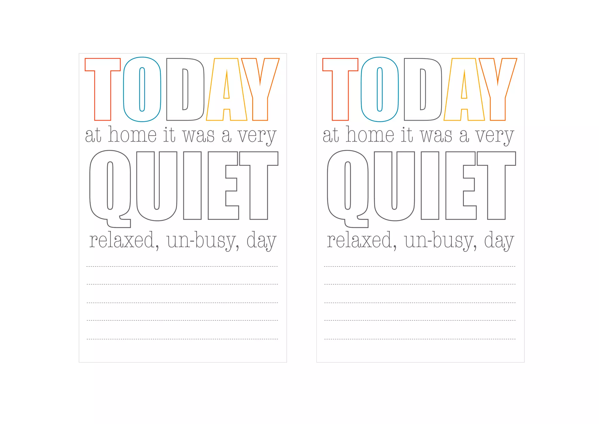 Quiet day | PDF