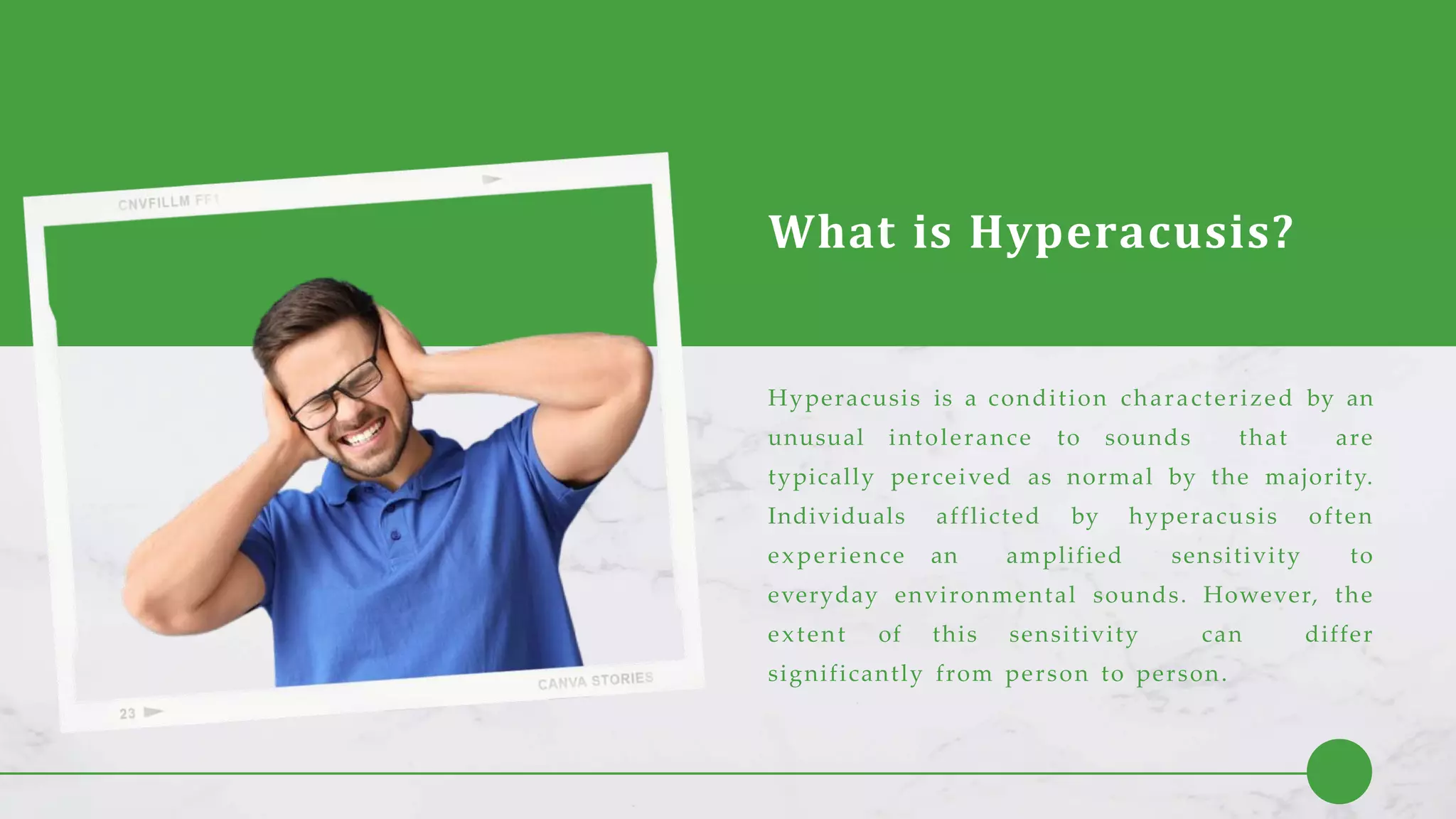 Quieting the Noise: A Guide to Hyperacusis Assessment and Management | PPTX