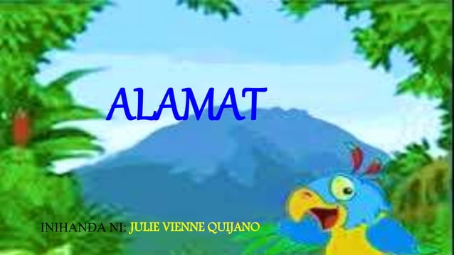 ALAMAT | PPTX