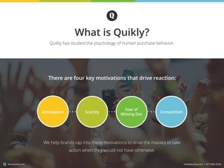 Quikly overview deck | PPT