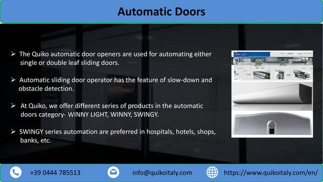 Quiko automation systems for gates & doors | PPTX | Radio Control ...