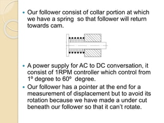 Quik return mechanism_through_cam_follower_mechanism | PPTX