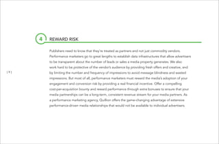 Quillion Performance Marketing 8 Tips For 2009 | PDF