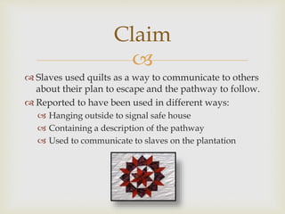 Quilt square codes | PPT