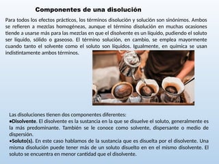 quimica basica disolucion el solvente .pptx