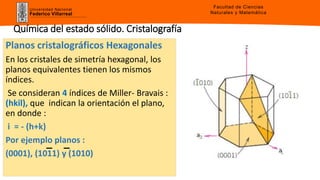 QUIMICA DEL ESTADO SOLIDO. C5 - 22 CRISTALOGRAFIA 2.pptx