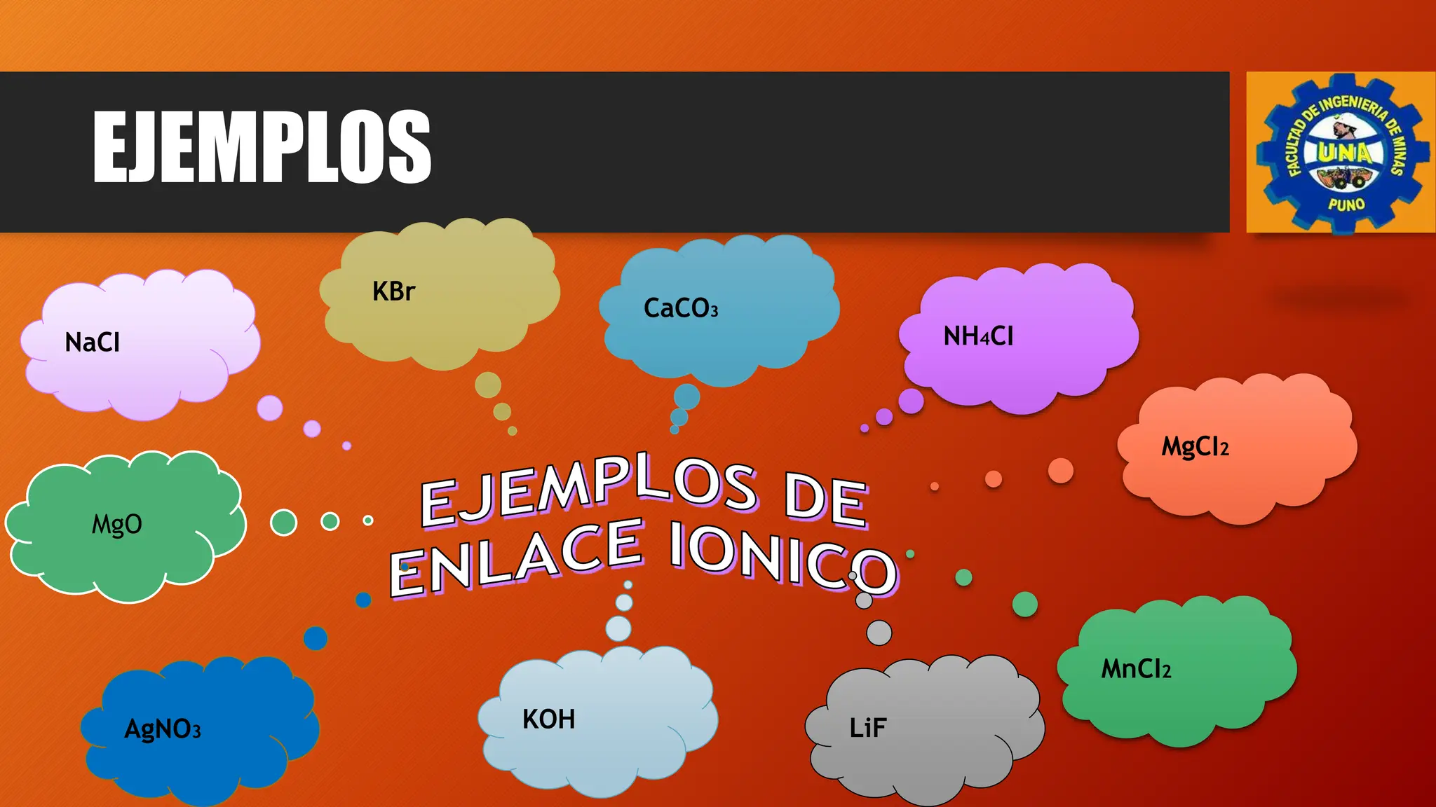 QUIMICA ENLACE IONICo para educación d estudiante | PPT