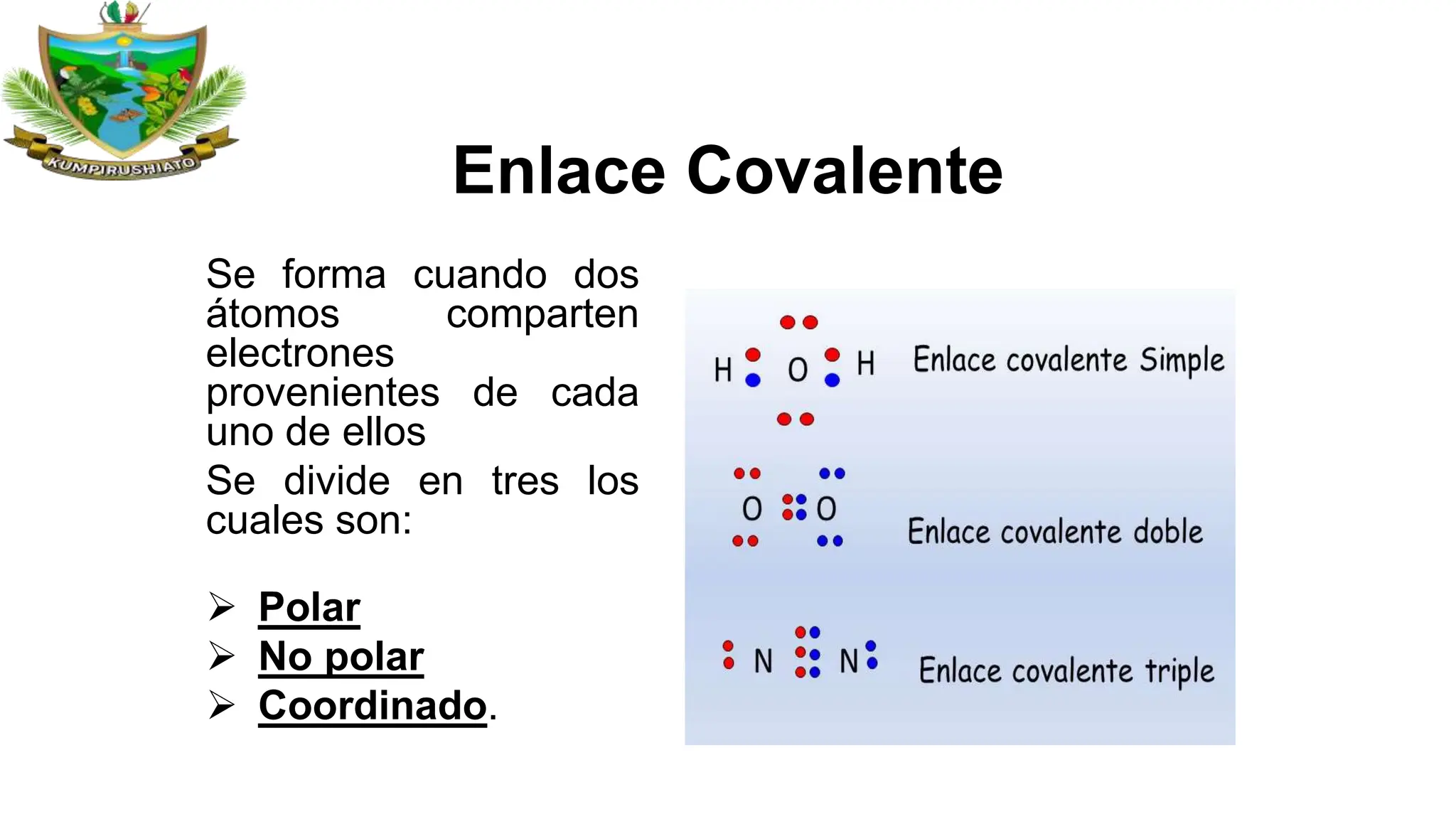 QUIMICA INTEGRADA INORGANICA ENLACE QUIMICO | PPT