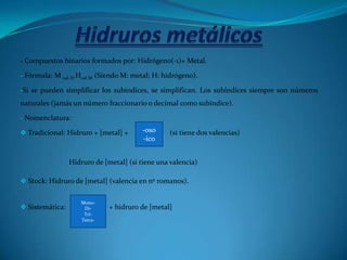 QUÍMICA INORGÁNICA | PPTX