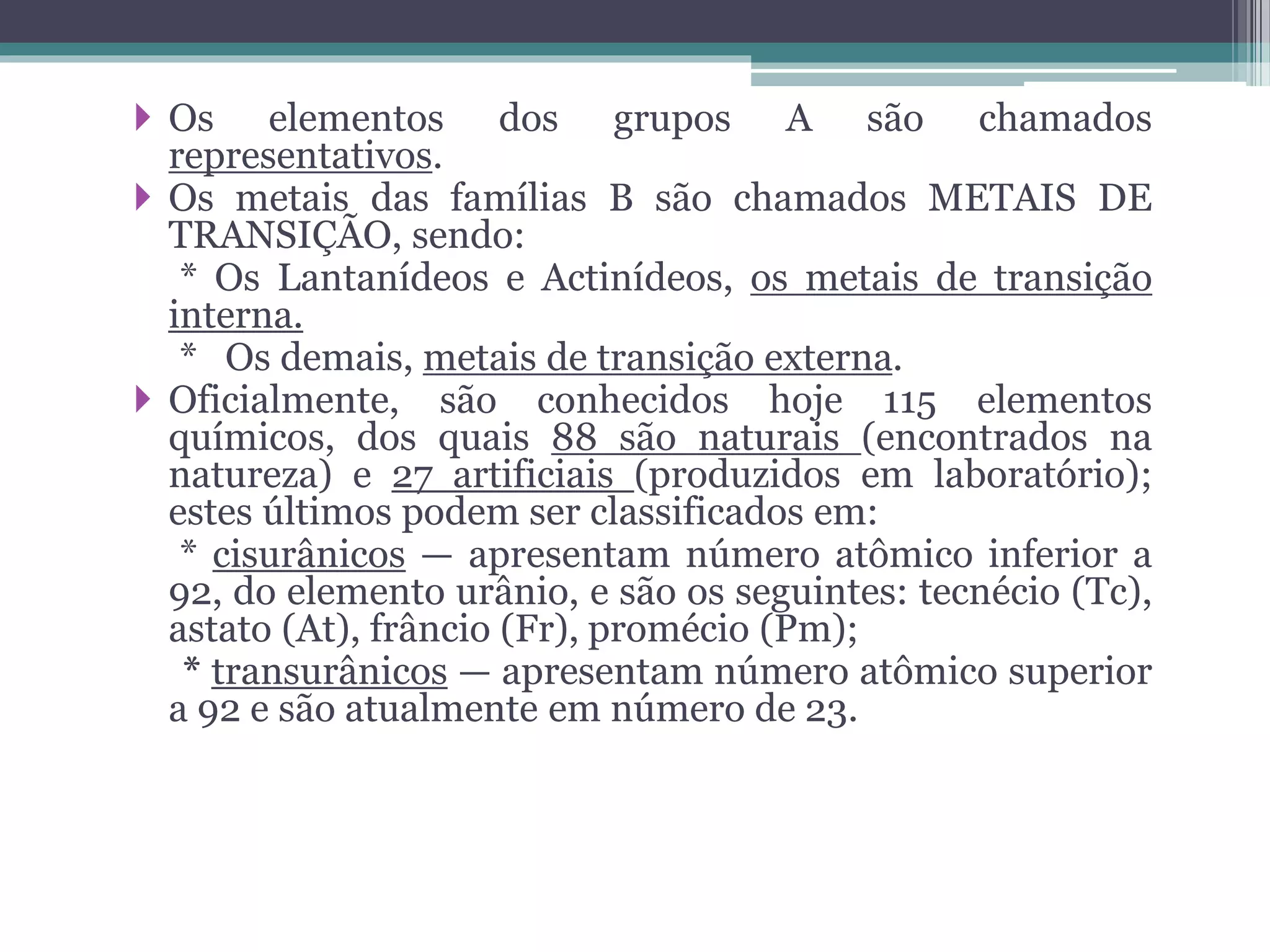 Quimica tabela periodica | PDF
