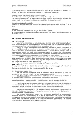 Quimiometria leccion-6-validacion-de-metodos-notas-de-clase | PDF