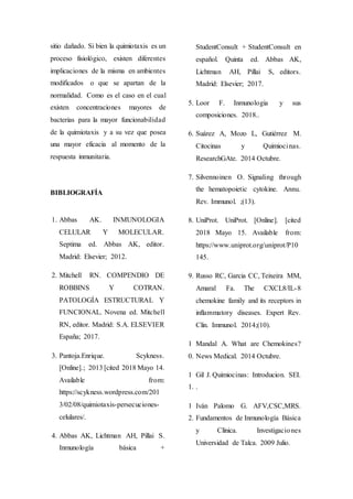 Quimiotaxis | DOCX