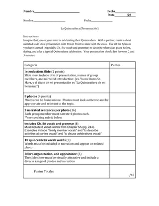 Quinceaneradirectionsand16pointspeakingrubric2.doc