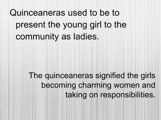 Quinceanera powerpoint | PPT