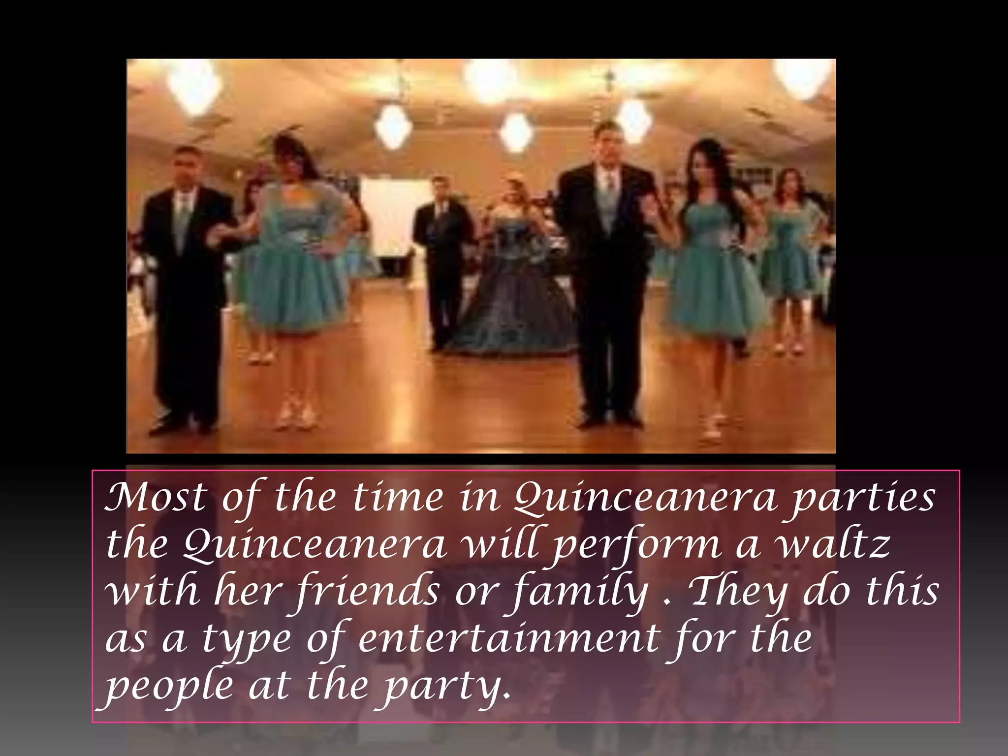 Quinceanera project | PPTX