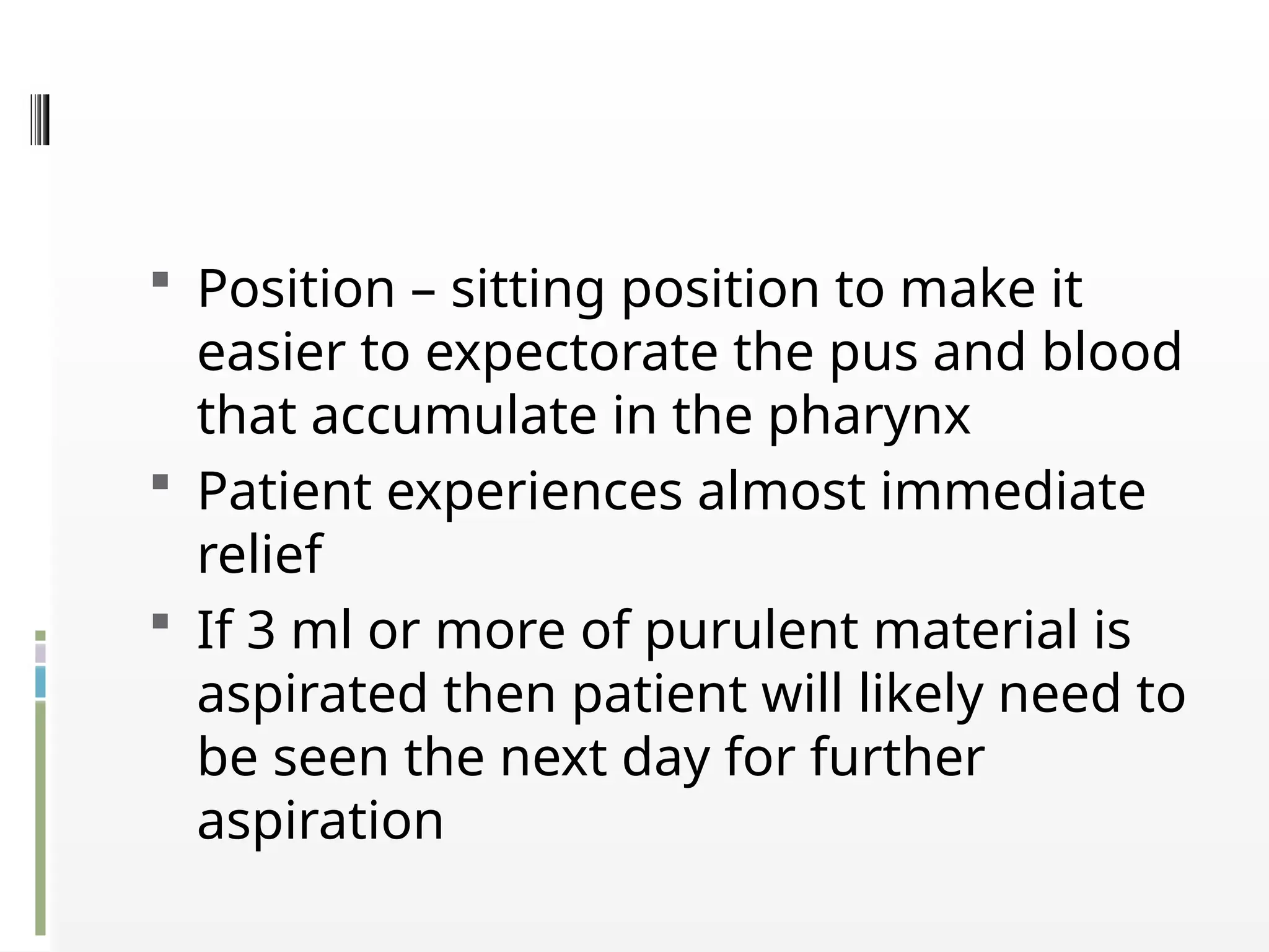 A Tonsillar Abscess is a collection of pus that forms in one of the ...