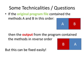 Quine - A program that computes & prints its own source code | PPT
