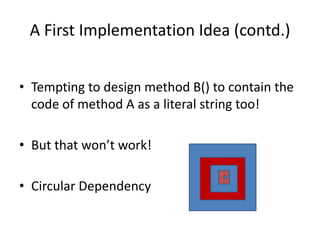 Quine - A program that computes & prints its own source code | PPT