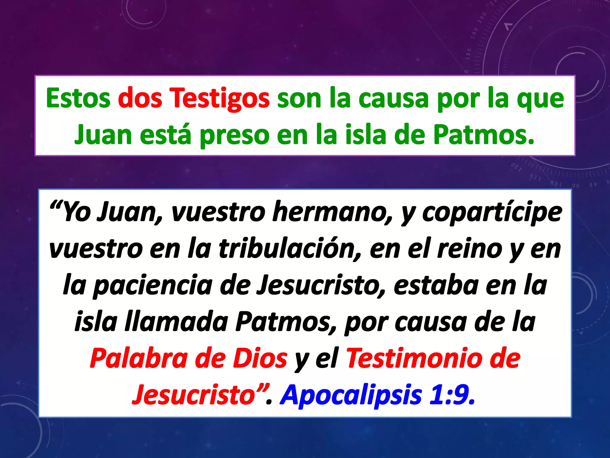 Quiénes son los dos testigos de apocalipsis 11. | PPTX