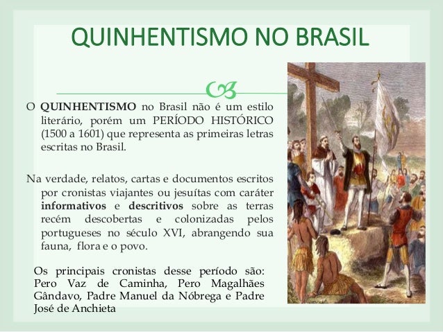 Quinhentismo no brasil