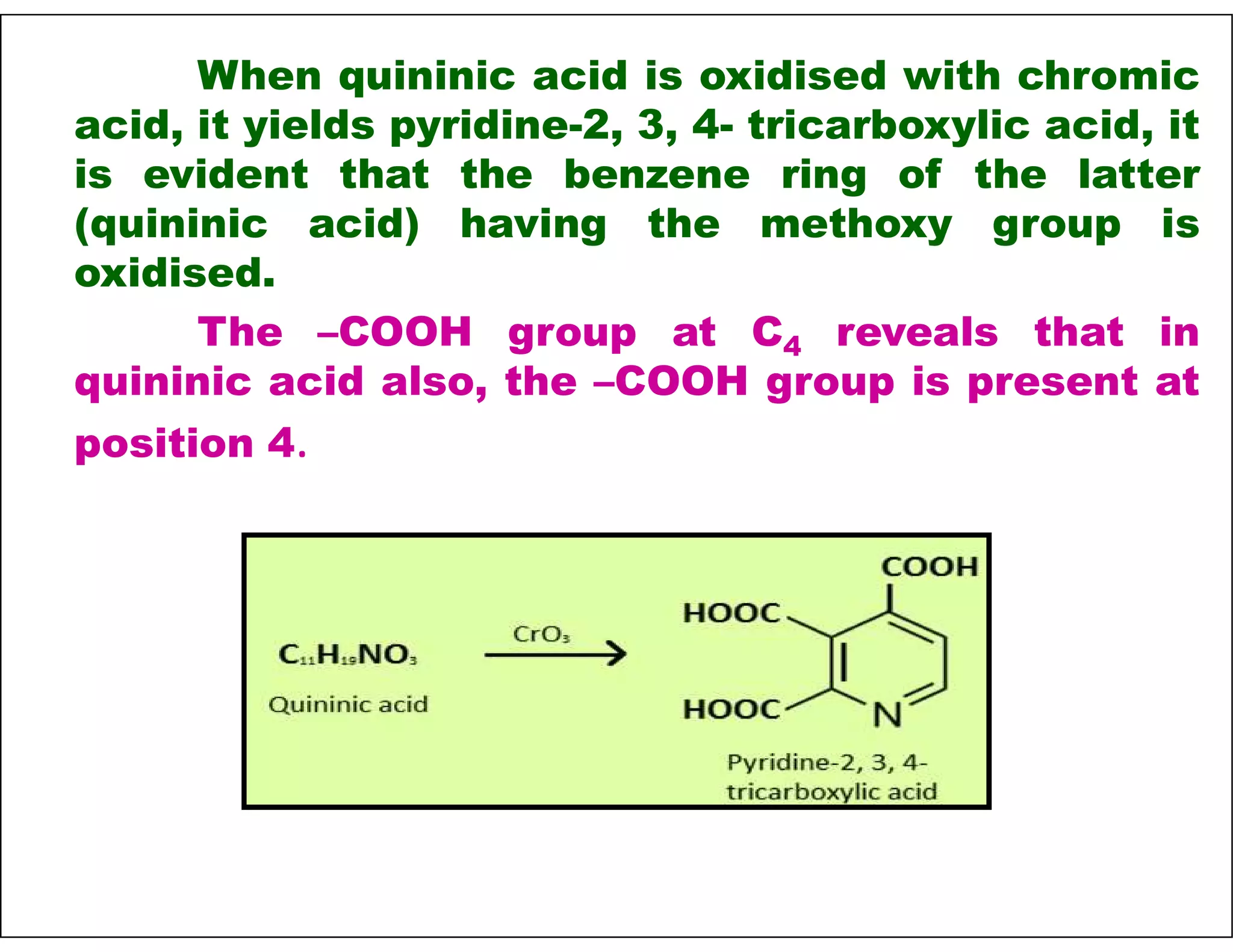 Quinine - Constitution | PDF