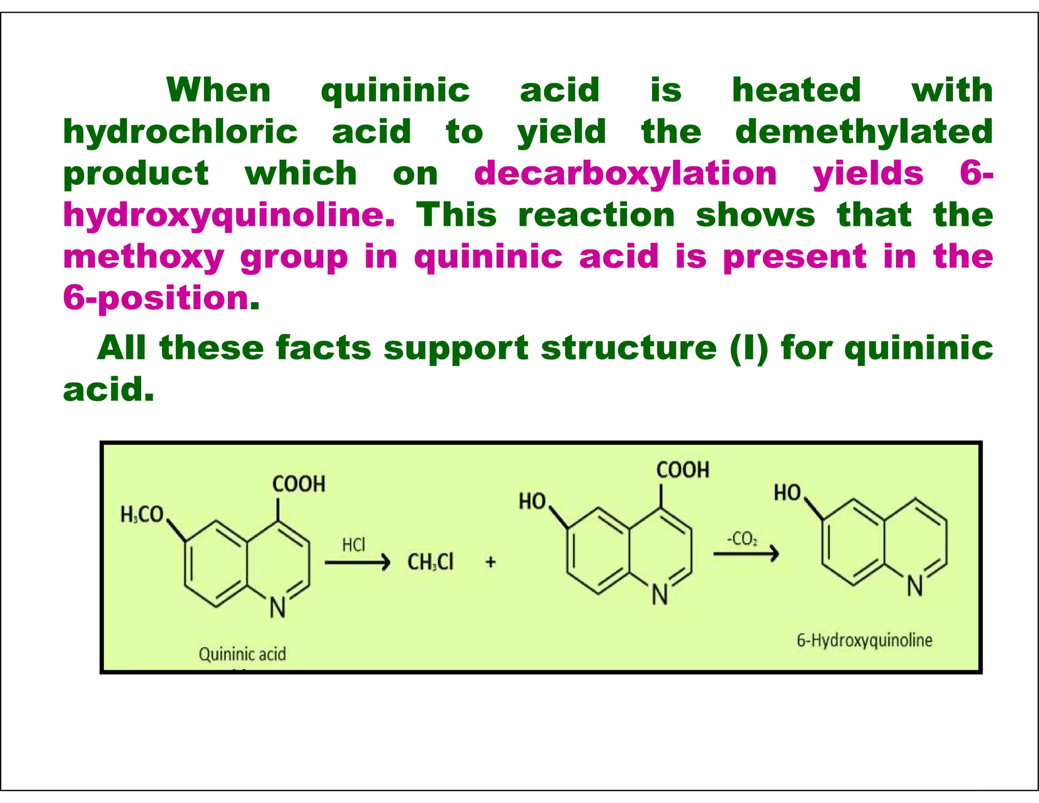 Quinine - Constitution | PDF