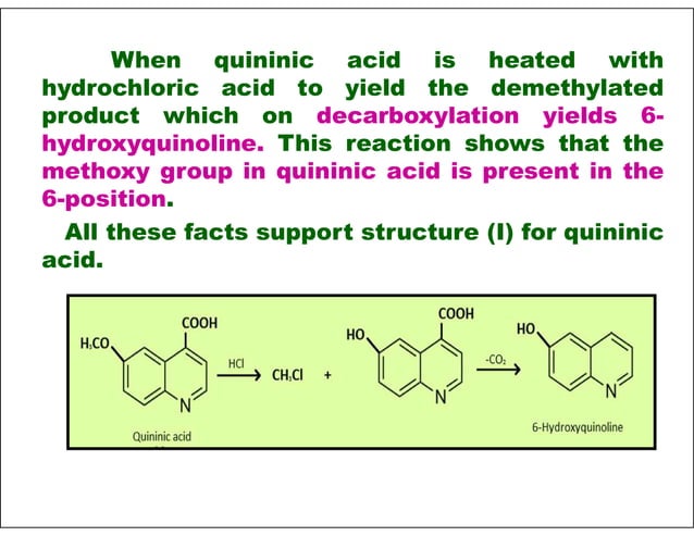 Quinine - Constitution | PDF | Chemistry | Science