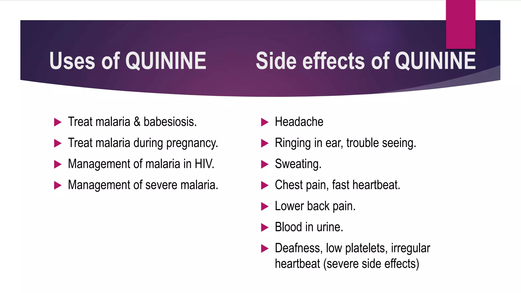 Quinine (2) | PPTX