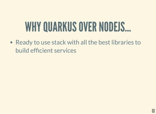 Quinoa: A modern Quarkus UI with no hassles | DevNation tech Talk | PDF