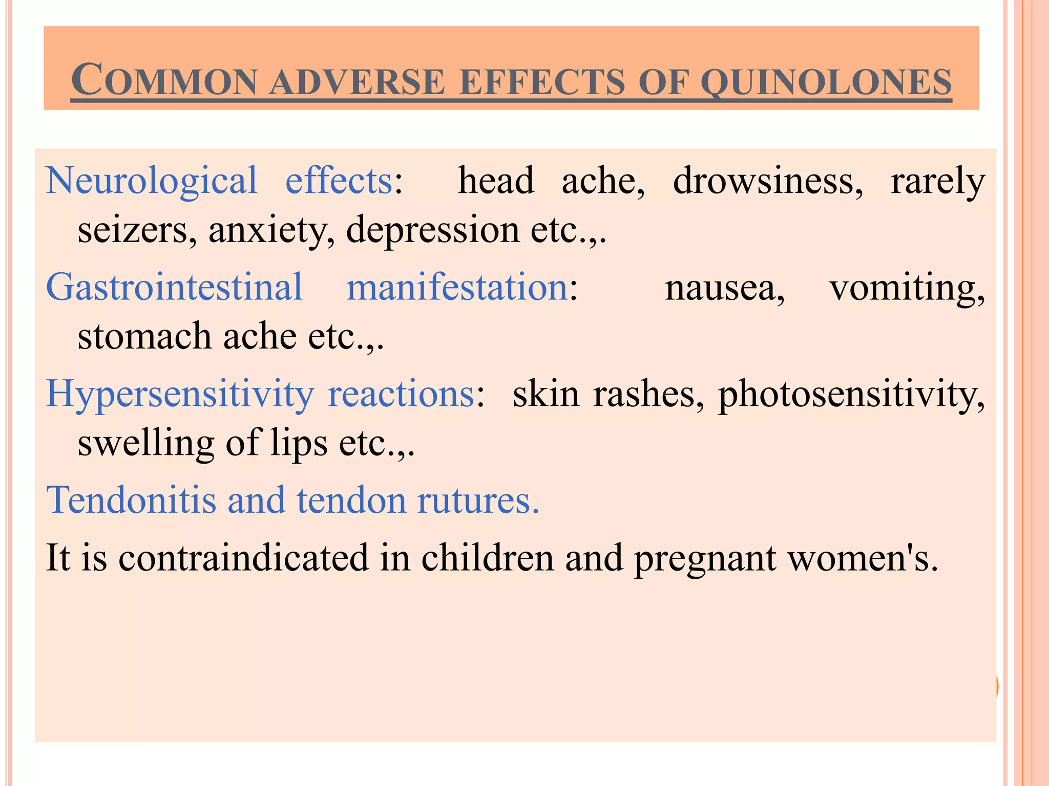 POWERPOINT PRESENTATION ON QUINOLINE | PPSX