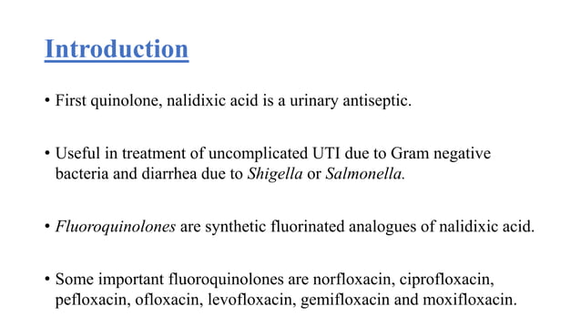 Quinolone | PPT