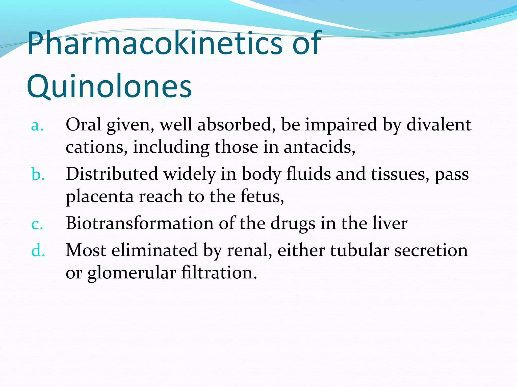 Quinolones | PPT