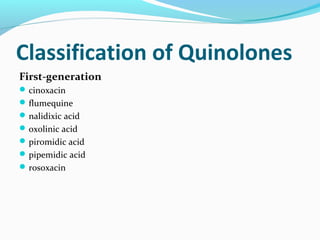 Quinolones | PPT