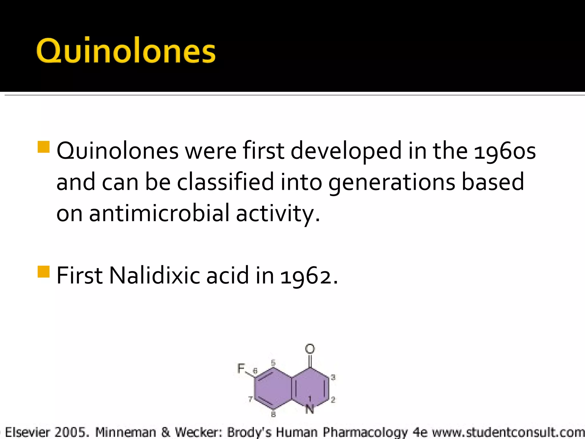 Quinolones and fluoroquinolones | PPT
