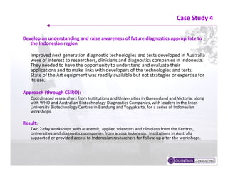 Quintain Consulting Presentation | PDF | Biotech and Biomedical Industry | Industries