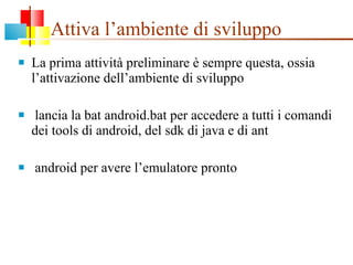 Quinta lezione android | PPT