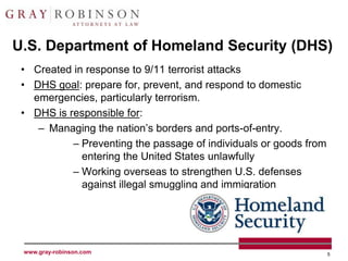 U.S. Customs and Standards Regulations | PPTX