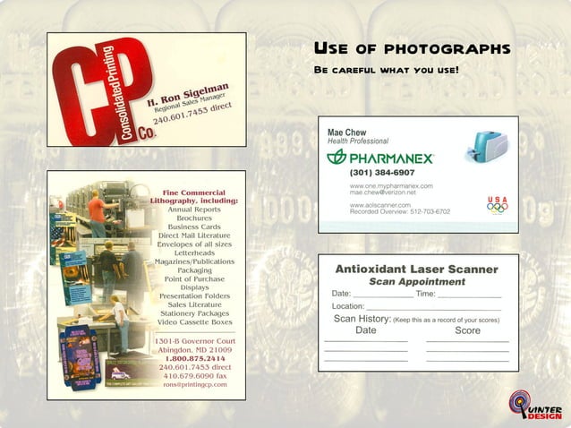 Quinter design bizcrd talk | PPT
