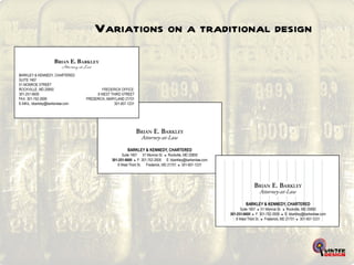 Quinter design bizcrd talk | PPT