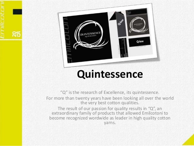 Quintessence