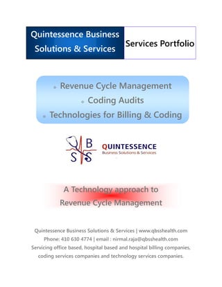Quintessence services portfolio | PDF