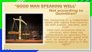 Quintilian's theory | PPT